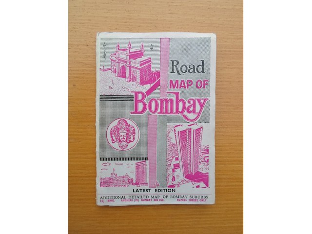 ROAD MAP OF BOMBAY