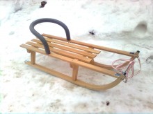Sanke za decu drvene wooden sleds