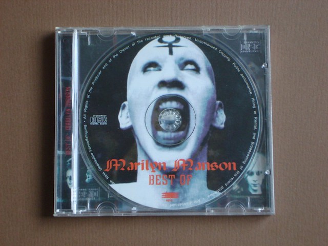 CD - Marilyn Manson - BEST OF