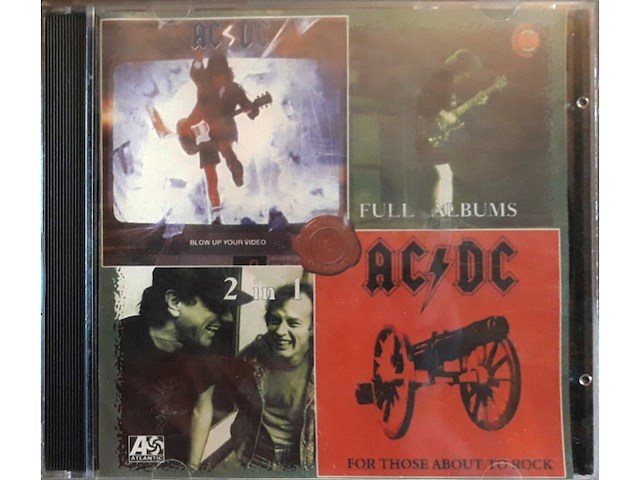 CD: AC/DC - 2 IN1 FULL ALBUMS 2