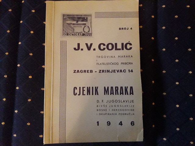 Cjenik maraka-J.V.Colic