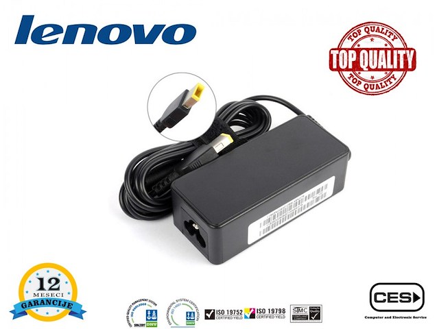 Punjač za LENOVO Laptopove 20V 45W USB / Square PIN,