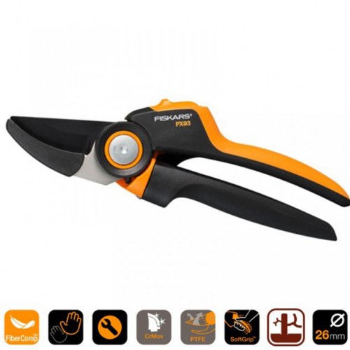 Makaze za orezivanje Fiskars PowerGear PX93