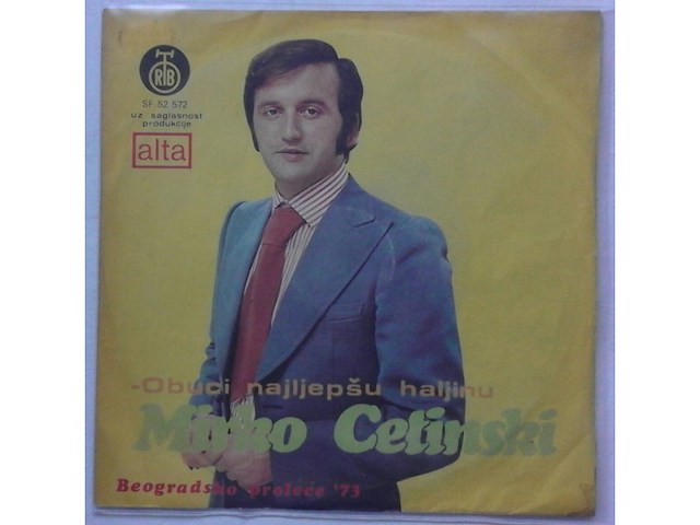 MIRKO CETINSKI - OBUCI NAJLEPSU HALJINU