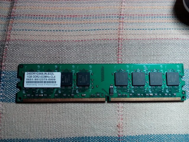 Memorija DDR2 1GB 533MHz Axega