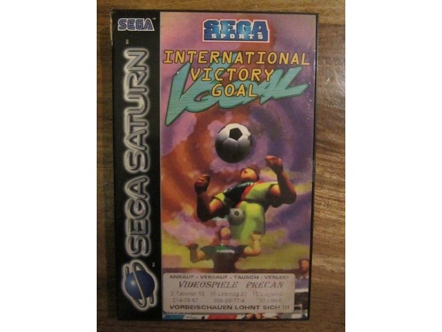 Sega SATURN - kutija sa uputstvom International Victory