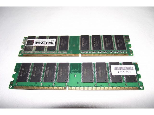 RAM MEMORIJA  Transcend DIMM 512MB, DDR-400, CL2.5