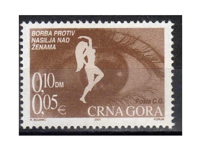 Crna Gora,Borba protiv nasilja nad ženama 2001.,čisto