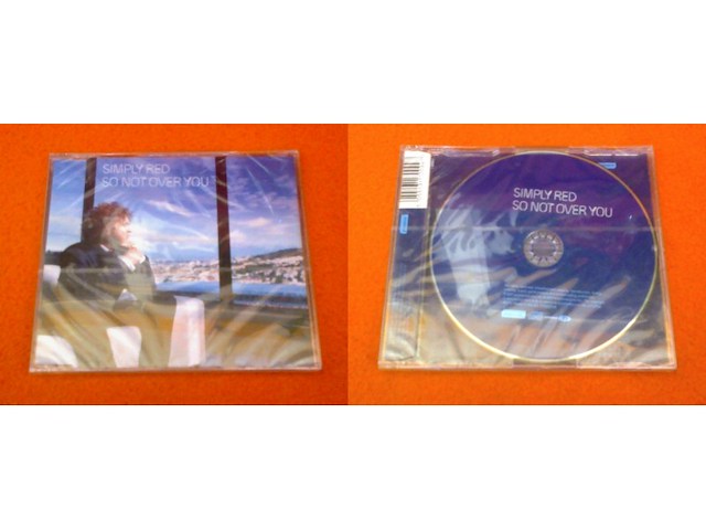 SIMPLY RED - So Not Over You (CDmaxi enh.) Made in EU