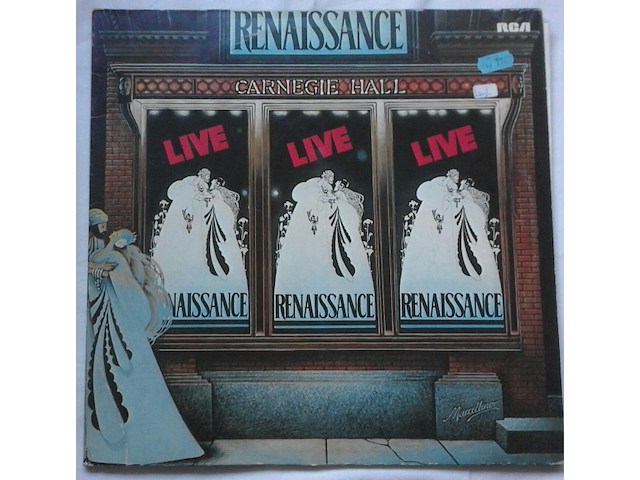 RENAISSANCE  -  2LP  LIVE  CARNEGIE  HALL