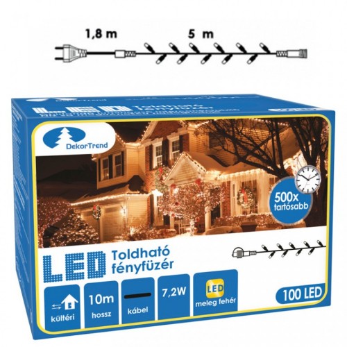 Novogodišnje LED lampice za spoljnu i unutrašnju upotrebu 5 m