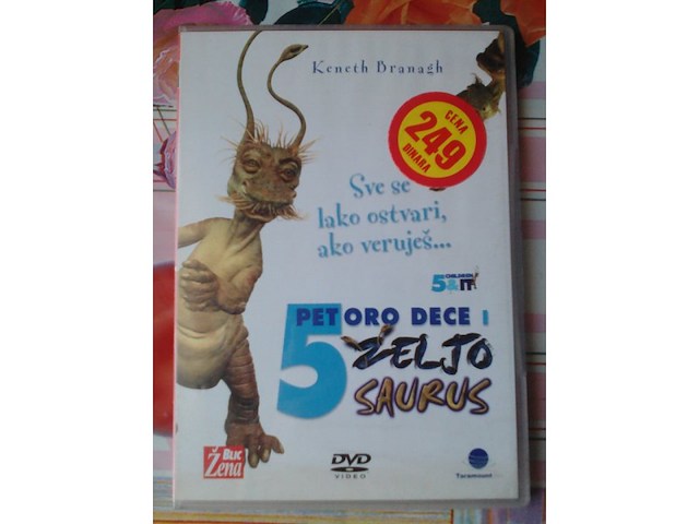 DVD CRTANI FILM - PETORO DECE I ZELJO SAURUS