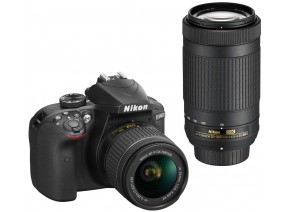 Nikon D3400 18-55 VR + 70-300