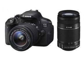 Canon EOS 700D 18-55 IS STM + 55-250 IS II