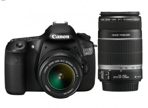 Canon EOS 60D 18-55 IS II + 55-250 IS II