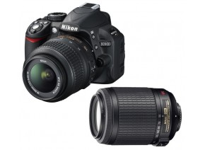 Nikon D3100 18-55 VR + 55-200 VR