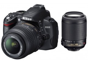 Nikon D3000 18-55 VR + 55-200 VR