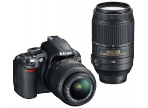 Nikon D3100 18-55 VR + 55-300 VR