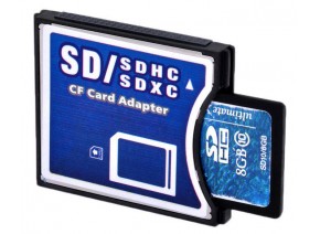SDHC-Compact Flash adapter
