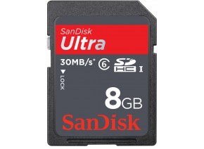 SanDisk SDHC 8GB Ultra 30MB/s