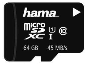 Hama Micro SDXC 64GB 45MB/s