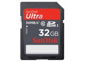 SanDisk SDHC 32GB Ultra 30MB/s
