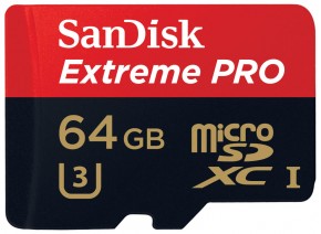 SanDisk Micro SDXC 64GB Extreme PRO 95MB/s