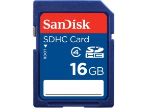 SanDisk SDHC 16GB class4