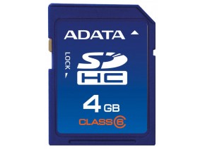 Adata SDHC 4GB class6