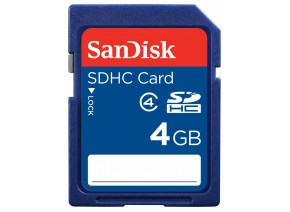 SanDisk SDHC 4GB class4