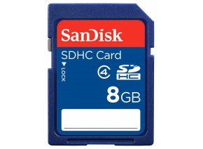 SanDisk SDHC 8GB class4