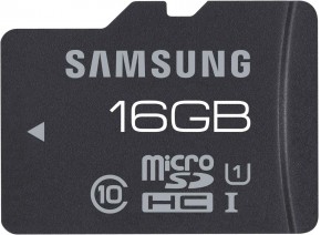 Samsung Micro SDHC 16GB Pro 70MB/s Class10