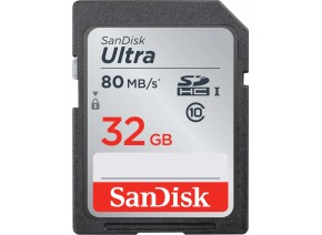 SanDisk SDHC 32GB Ultra 80MB/s