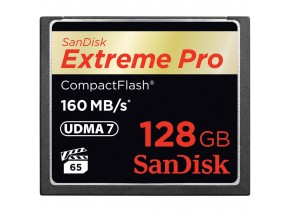SanDisk Compact Flash 128GB Extreme Pro 160MB/s