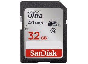 SanDisk SDHC 32GB Ultra 40MB/s