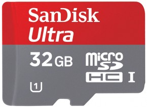 SanDisk Micro SDHC 32GB Ultra Class10