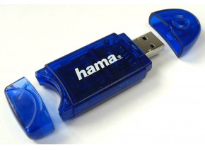 Hama USB 2.0 čitač kartica