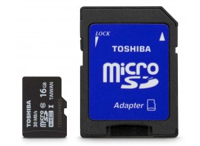 Toshiba Micro SDHC 16GB 30MB/s