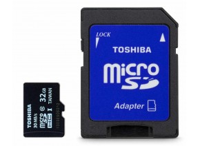 Toshiba Micro SDHC 32GB 30MB/s
