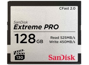 SanDisk 128GB Extreme PRO CFast 2.0 525MB/s