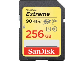SanDisk SDXC 256GB Extreme 90MB/s