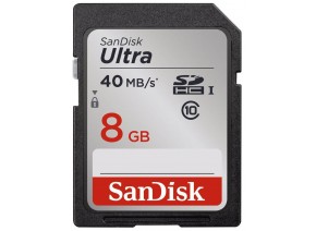 SanDisk SDHC 8GB Ultra 40MB/s