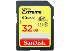 SanDisk SDHC 32GB Extreme 90MB/s