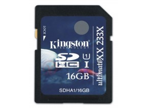 Kingston SDHC 16GB Ultimate 233x