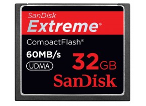SanDisk Compact Flash 32GB Extreme 60MB/s