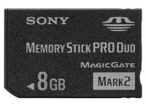 Sony Memory Stick ProDuo 8GB Mark2