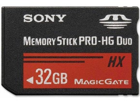Sony Memory Stick PRO-HG Duo HX 32GB