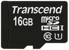 Transcend Micro SDHC 16GB Class10
