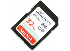 SanDisk SDHC 32GB Ultra PLUS 40MB/s
