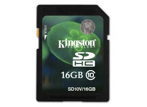 Kingston SDHC 16GB Class10